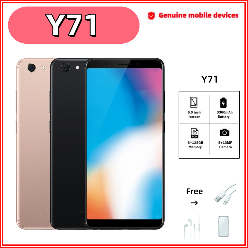 Y71 6+128GB 4G Network WiFi Game Learning Office Call Photography ...