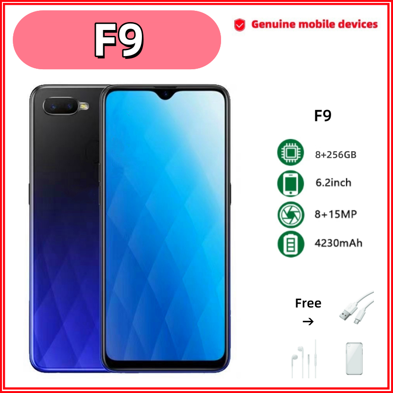 F9 8+256GB 4G network, WIFI, games, office, study, mobile phone ...