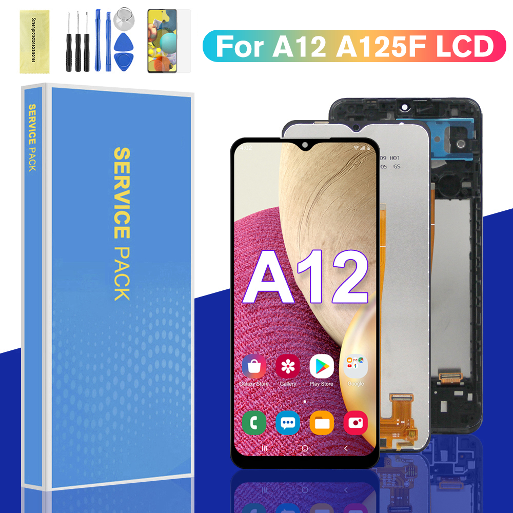 For Samsung Galaxy A12 A125F LCD Display Replacement | Shopee Philippines