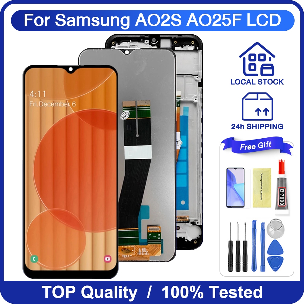 LCD For SAMSUNG A02S A025F A025 LCD Display Touch Screen Digitizer For ...