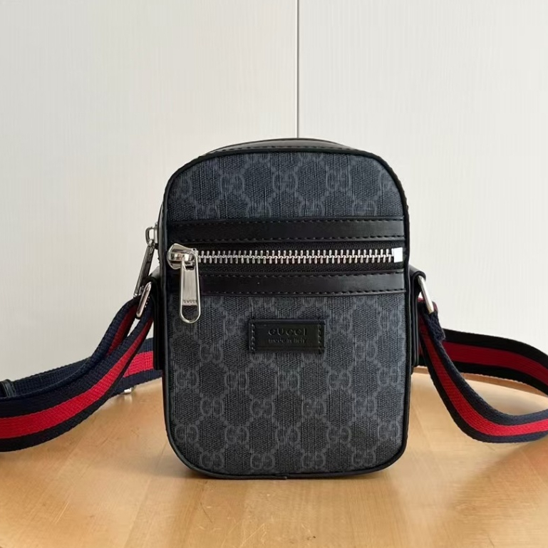 [Original Assembly Packaging Box] Striped Webbing Canvas with Leather ...