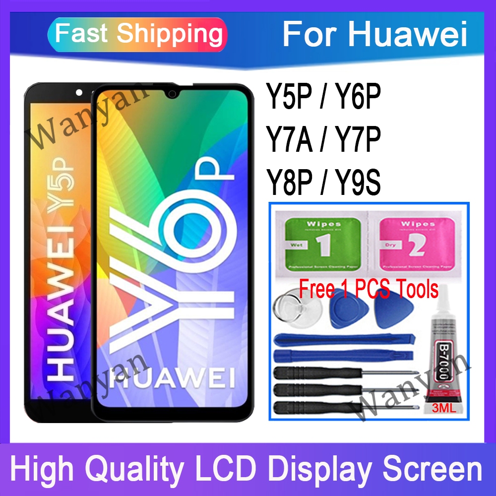 OEM For Huawei Y5P Y6P Y7A Y7P Y8P 2020 Y9S LCD Display Touch Screen ...