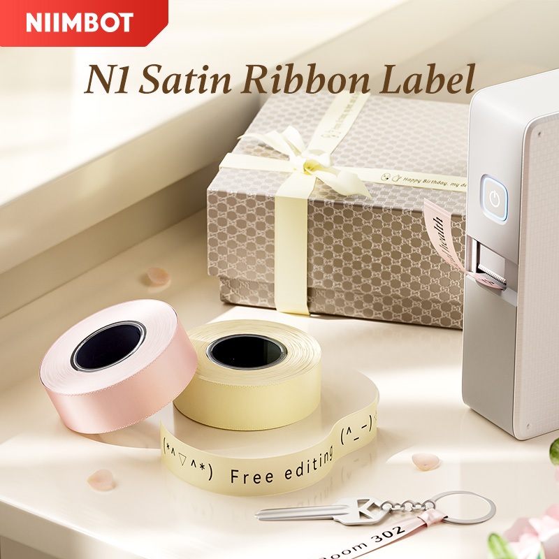 Niimbot N1 Satin Ribbon Waterproof Oil Proof Thermal Transfer Label ...