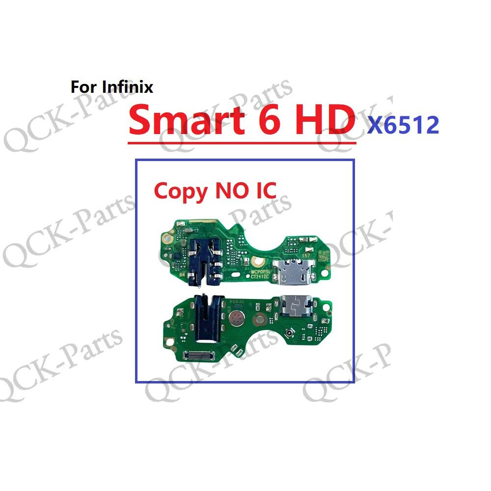 For Infinix Smart 6 HD X6512 With IC USB Charger Charging Port Board ...