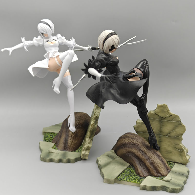 24cm Anime NieR:Automata YoRHa A No.2 Type B Action Figure Noodle ...
