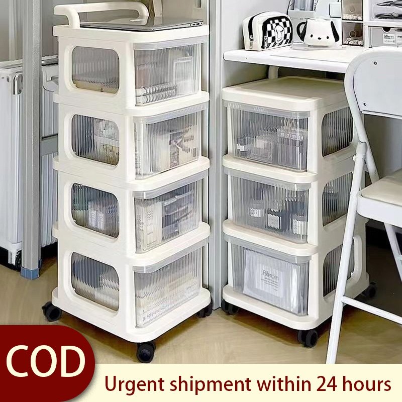 Multi-layer Storage Drawer Trolley Cart Organizer Moving Organizer ...