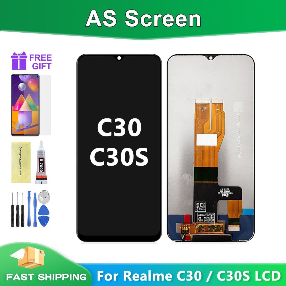IPS LCD For Oppo Realme C30/C30S/C33/Narzo 50i Prime LCD Display Touch ...