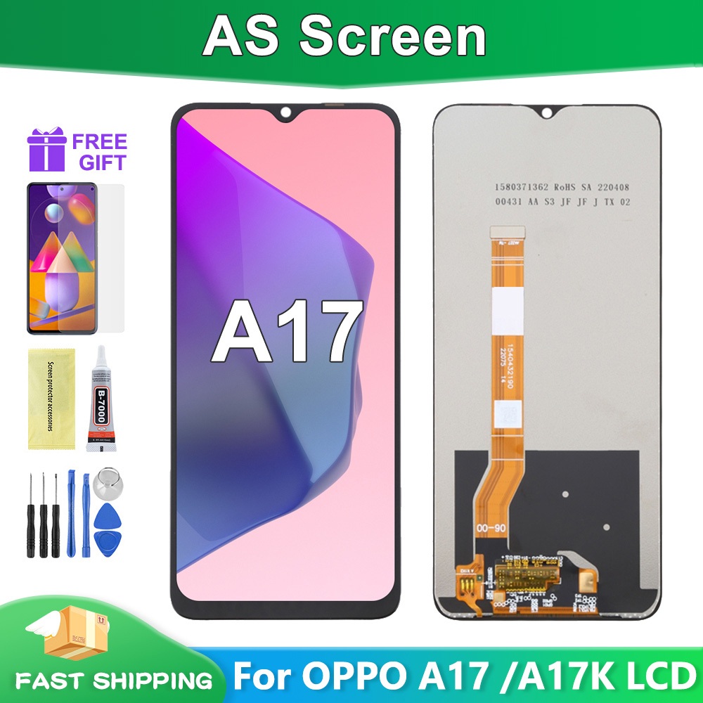 IPS LCD For Oppo A17 A17K/A57 2022 4G 5G /A77S CPH2477 CPH2471 LCD ...