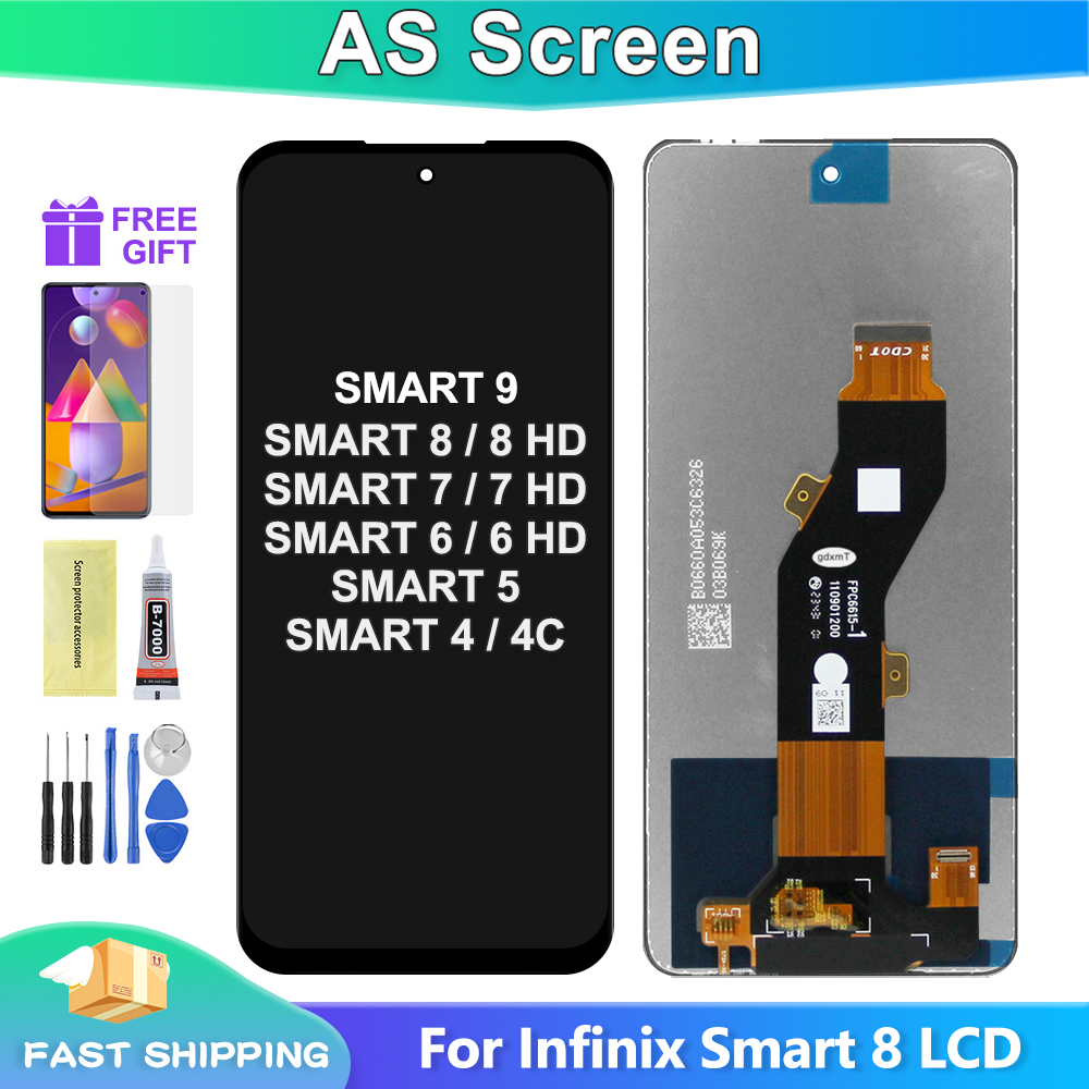 LCD For Infinix Smart 9/Smart 8 HD X6525 / Smart 7 HD X6515 / Smart 6 HD Smart 6 Plus X6823 ...