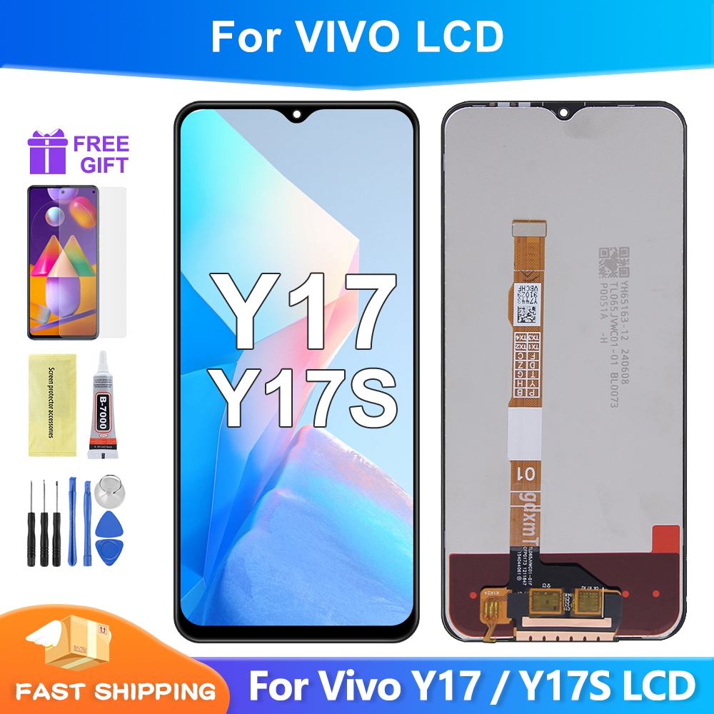 IPS LCD For Vivo Y17S / Y17 LCD Display with Frame Touch Screen Replacement | Shopee Philippines