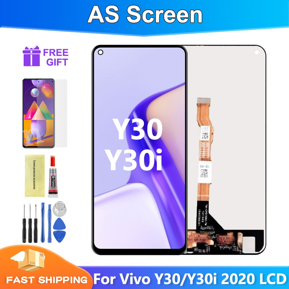 IPS LCD For Vivo Y30 Y30i LCD IPS with Frame Display Touch Screen ...