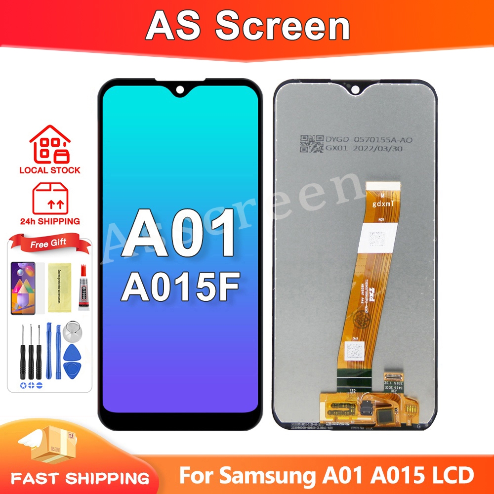 For Samsung A01 A015 IPS LCD Display Touch Screen with Frame SM-A015F ...
