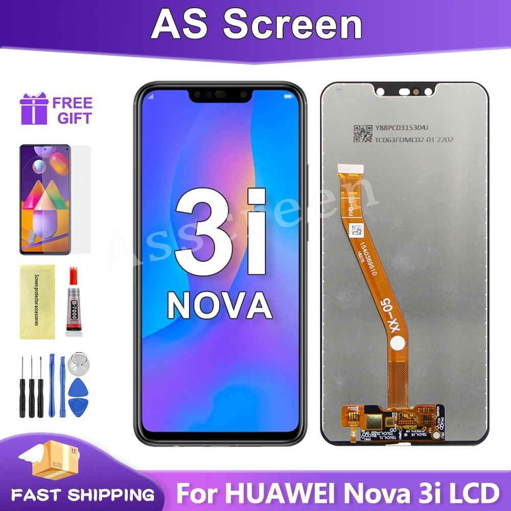 IPS For HUAWEI Nova 3i LCD Display Touch Screen for P Smart Plus ...