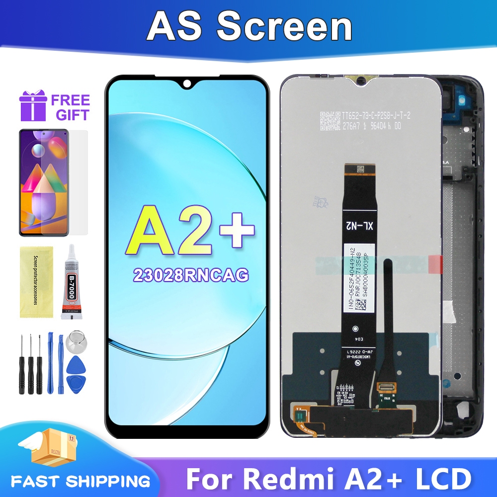 IPS LCD For Redmi A2 A2+ LCD Display Touch Screen 23028RNCAG 23026RN54G ...