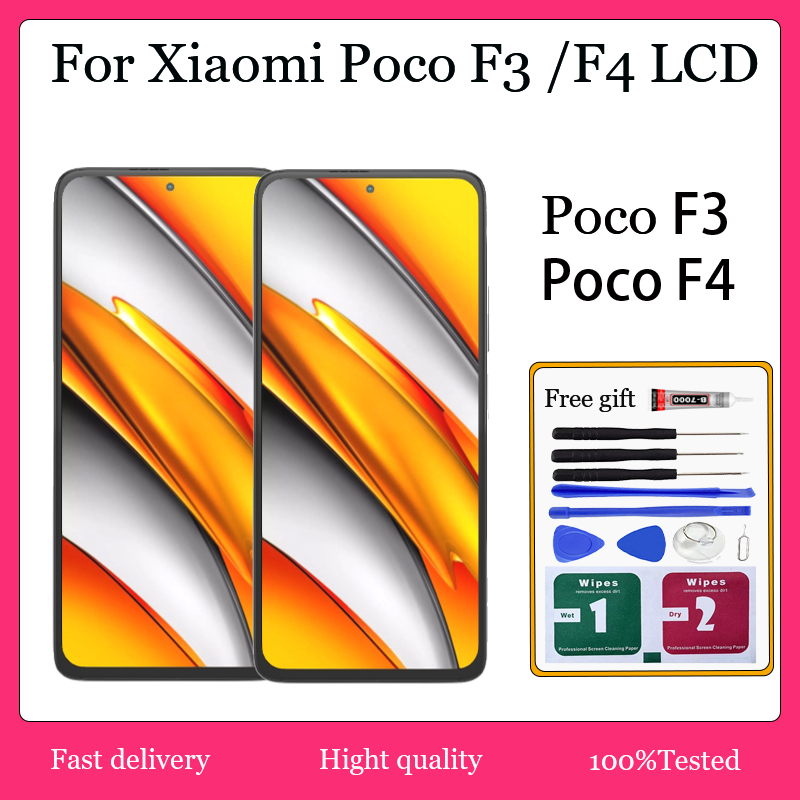 AMOLED For Xiaomi Poco F3 F4 5G LCD Display Touch Screen Replacement | Shopee Philippines
