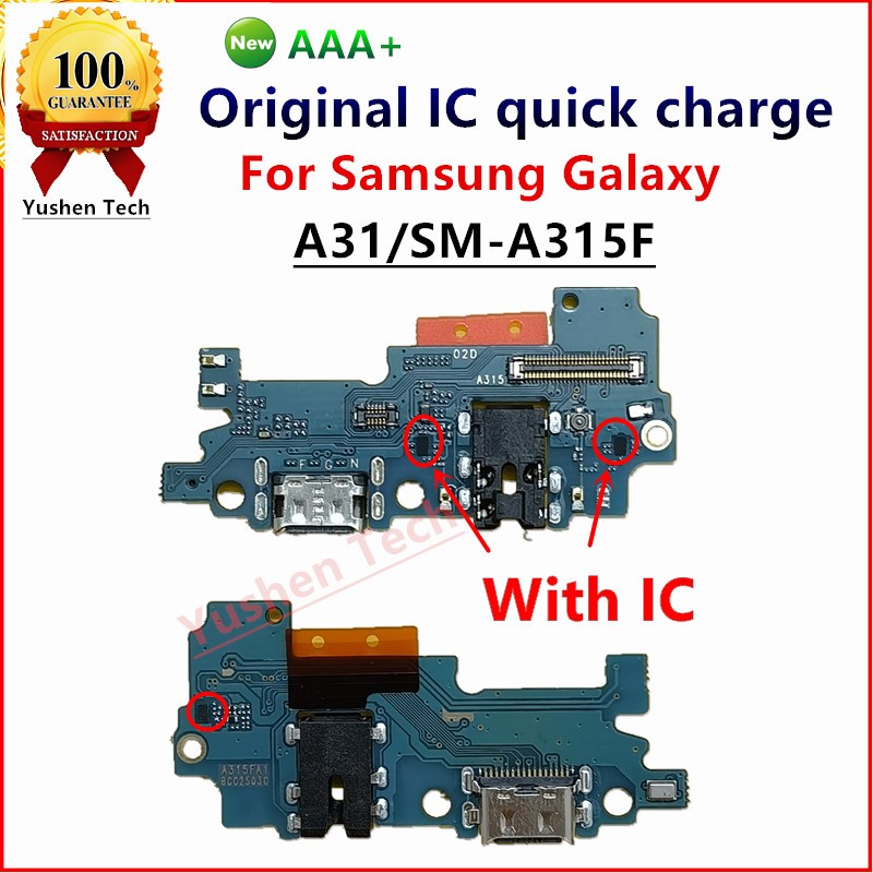 For Samsung Galaxy A31 A315 SM-A315F usb charge board Charging dock ...