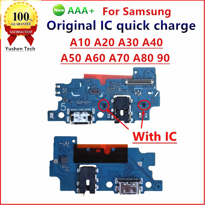 For Samsung A10 A20 A30 A50 A60 A70 A80 A90 USB Charging Port Board ...