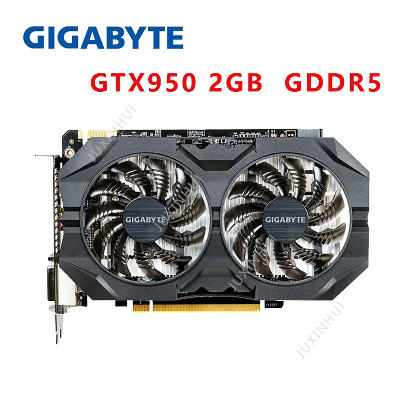 Original GIGABYTE GTX950 2GB video cards 128Bit GDDR5 graphics for ...