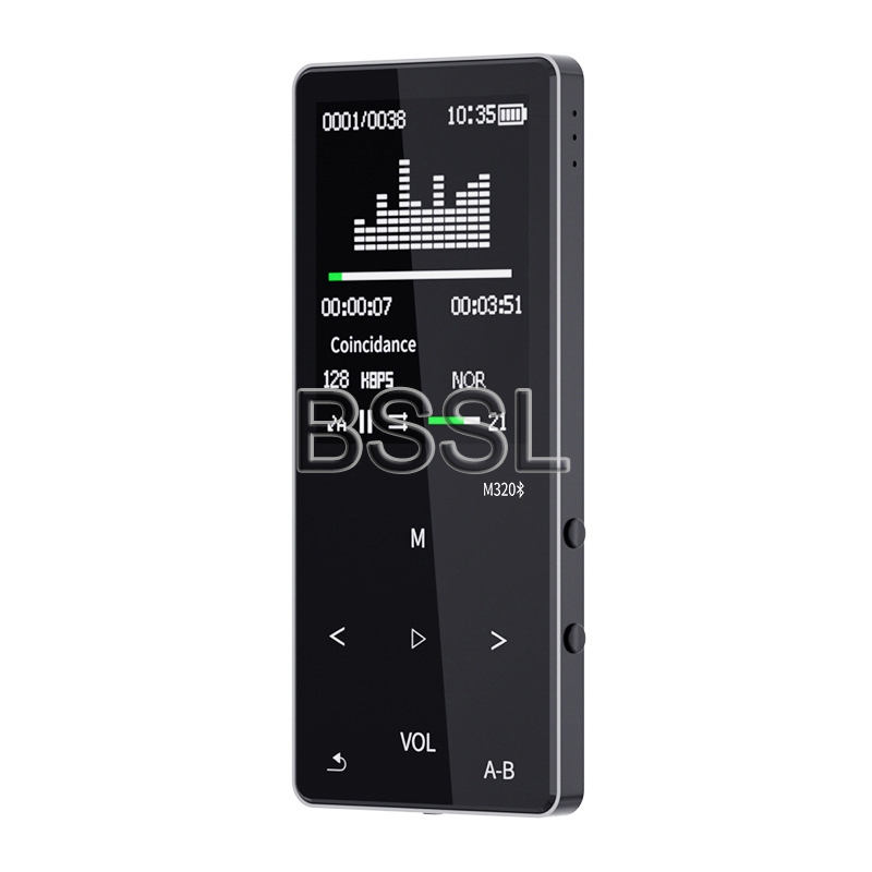 MP3 Music Player 1.8 inch Full Touch Screen Multi-function Speaker HIFI ...