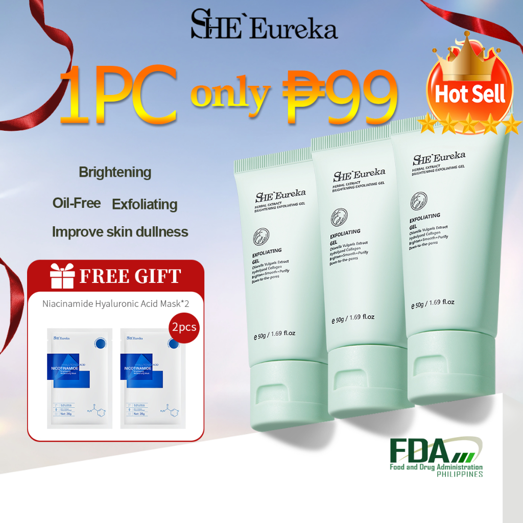SHE Eureka FDA Herbal Extract Brightening Oil-Free Whitening ...
