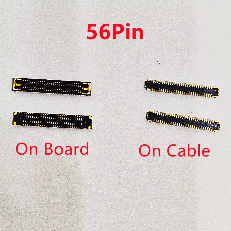 2-10pcs 56Pin LCD Display Screen Flex FPC Connector On Board For ...