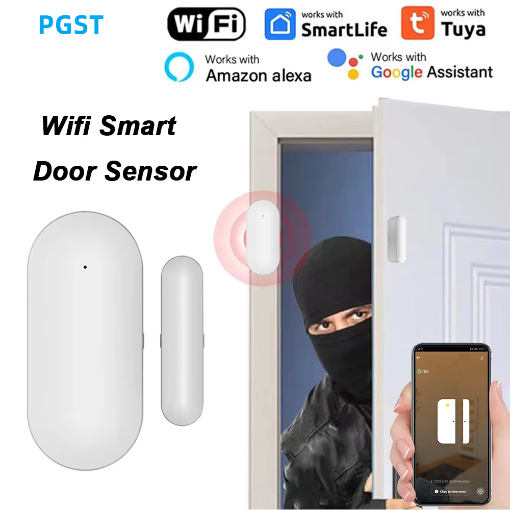 PGST Window Door Sensor for All 433mhz Wireless Home Alarm Security ...