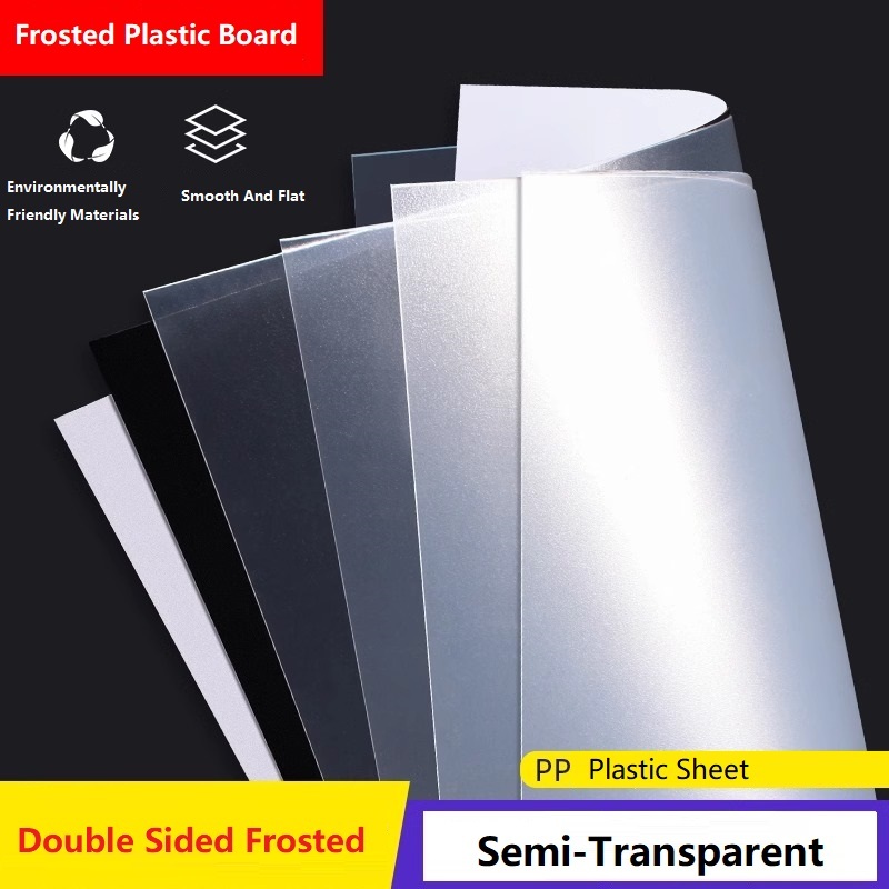 PP Board Semi Transparent Frosted High Transparency Plastic Sheet PVC ...