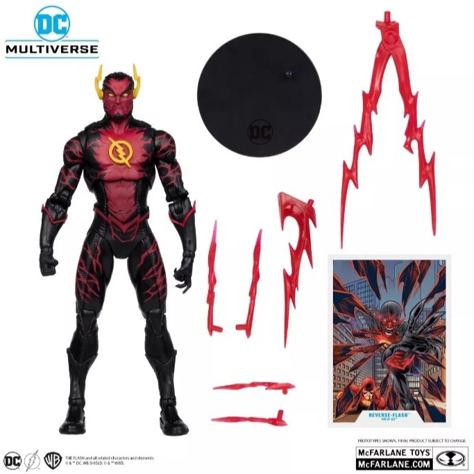 McFarlane DC Multiverse Flash Reverse Flash Variant Action Figure ...
