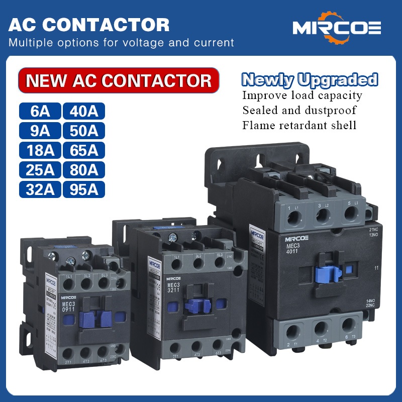 6A to 95A NEW AC Magnetic Contactor CJX2(LC1-D) for Motor Starter and ...