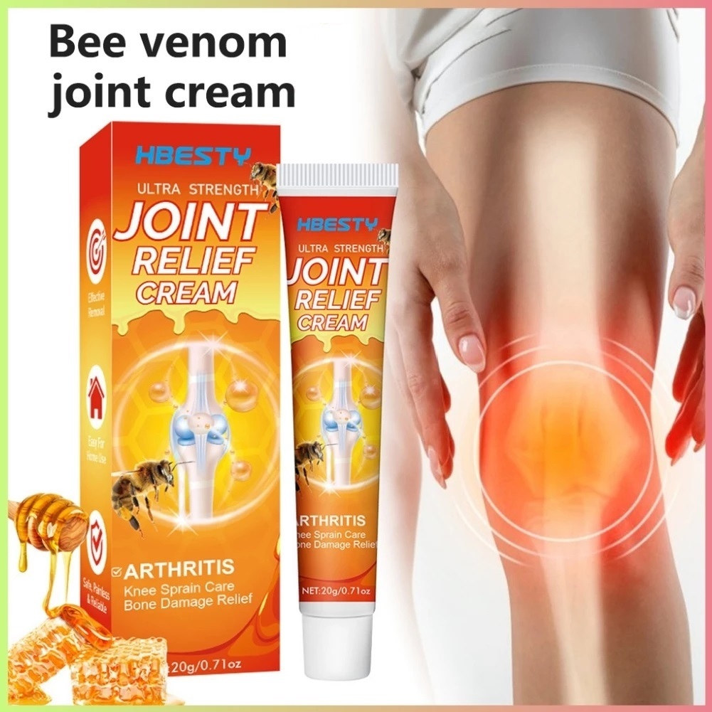 Bee Venom Treatment Gel Joint Bone Therapy Cream Pain Relief Muscle ...