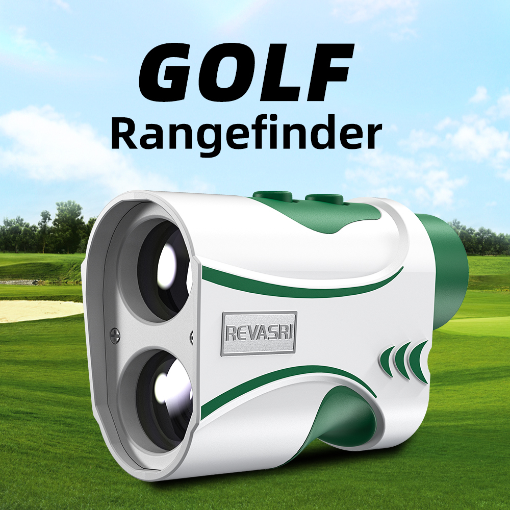 REVASRI 650/1090Yds Golf Rangefinder With Slope Flag Lock Vibration USB-C Charge With HD Clear ...