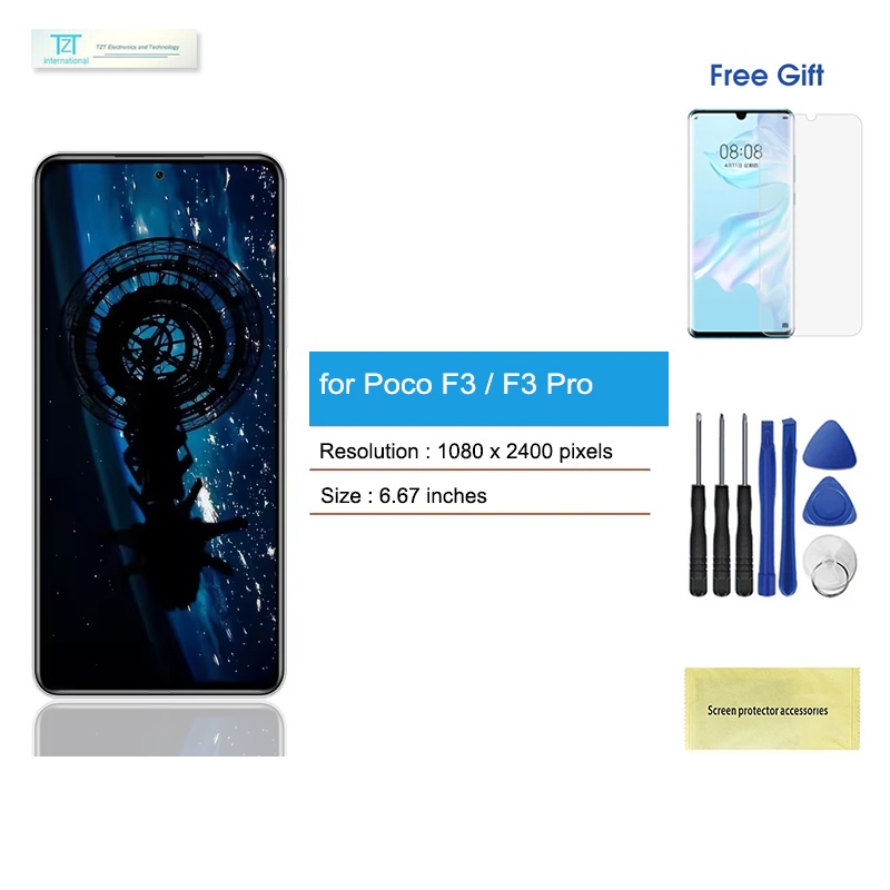 Super Amoled for Poco F3 / F3 Pro LCD Display Replacement OLED | Shopee ...