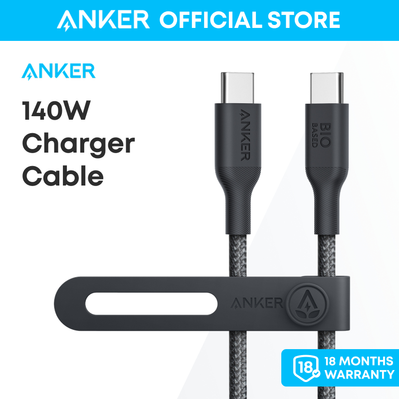 Anker 544 PowerLine USB C to USB C Cable Fast Charging 140W | Shopee ...