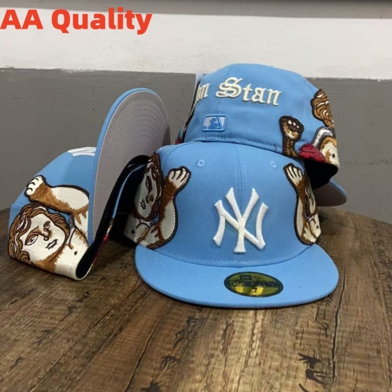 New Jon Stan X MLB Los Angeles Dodgers Fitted Hat Bisbal Embroidery ...