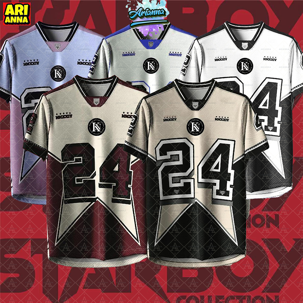 Arianna-【Free Custom Name & Number】2025 NFL Edition Jersey Baju Tshirt ...