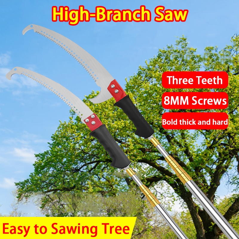 hand saw pruning saw heavy duty with pole Tree Cutter Pruner High ...