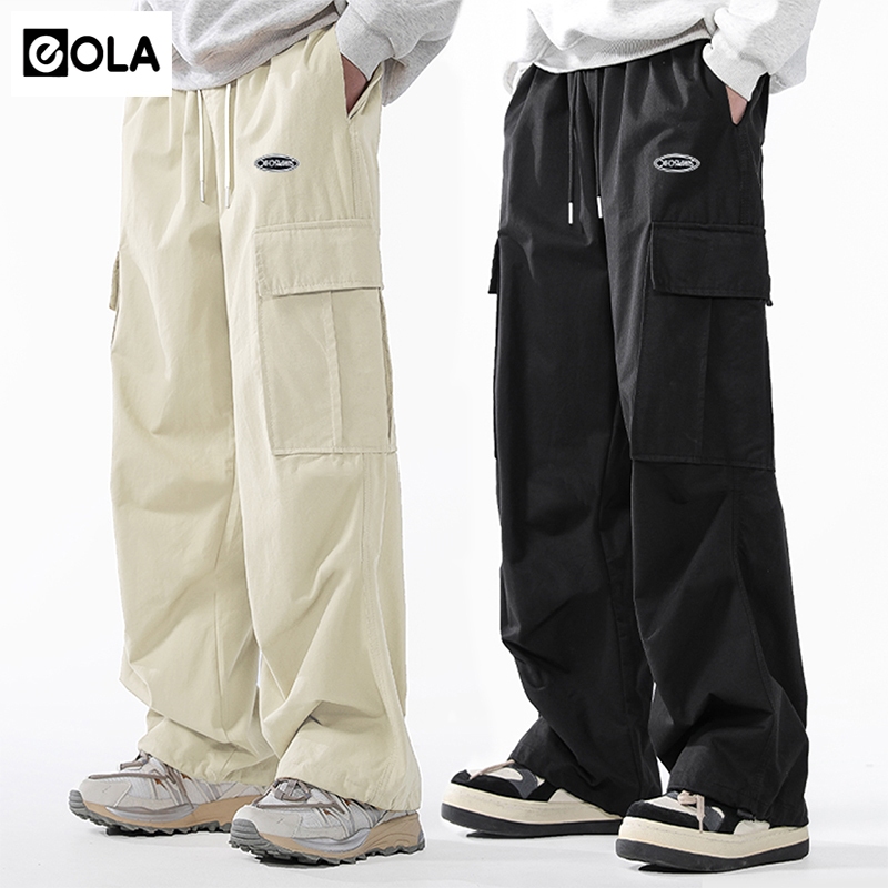 【COD】EOLA Cargo Pants For Men 6 pocket pants for men Fashion Vintage ...