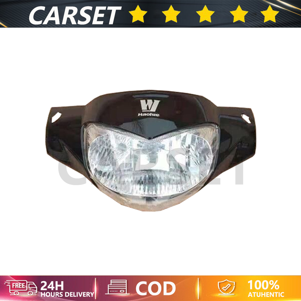 Motorcycle Headlight Set Instrument panel Haojue Lucky HJ110-2/2A/2C/2D Light Deflector Hood for ...