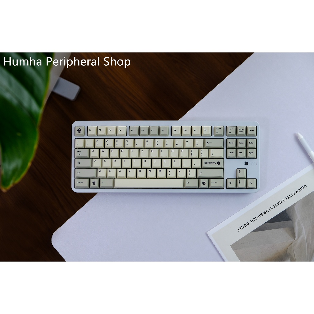 Humha Hineybeige keycap PBT material Dye-Sublimation Cherry profile Mechanical Keyboard keycap ...