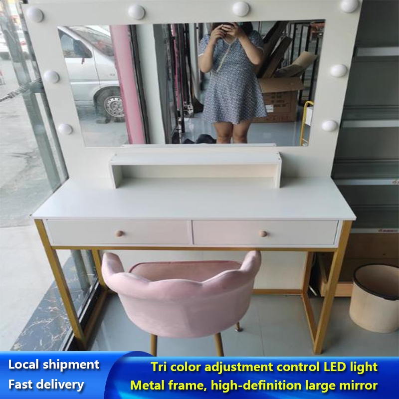 Vanity Table With Mirror Luxury Dressing Table Vanity Mirror With Light ...