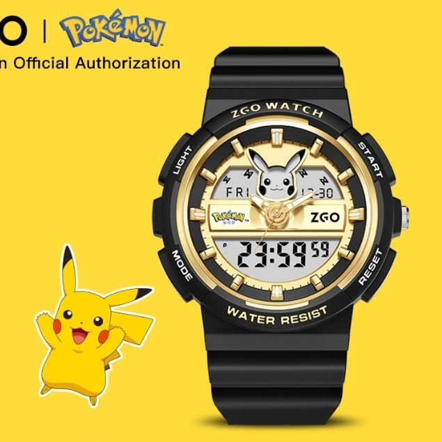 ZGO Pokémon Pikachu Kids Watch For Boys For Junior High School Students ...