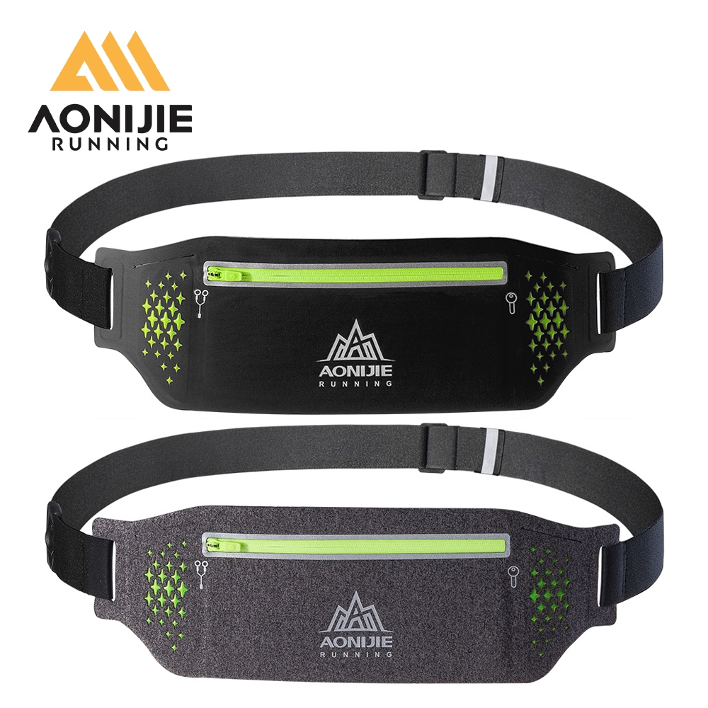AONIJIE Adjustable Running Waist Belt Jogging Bag Fanny Pack Unisex ...