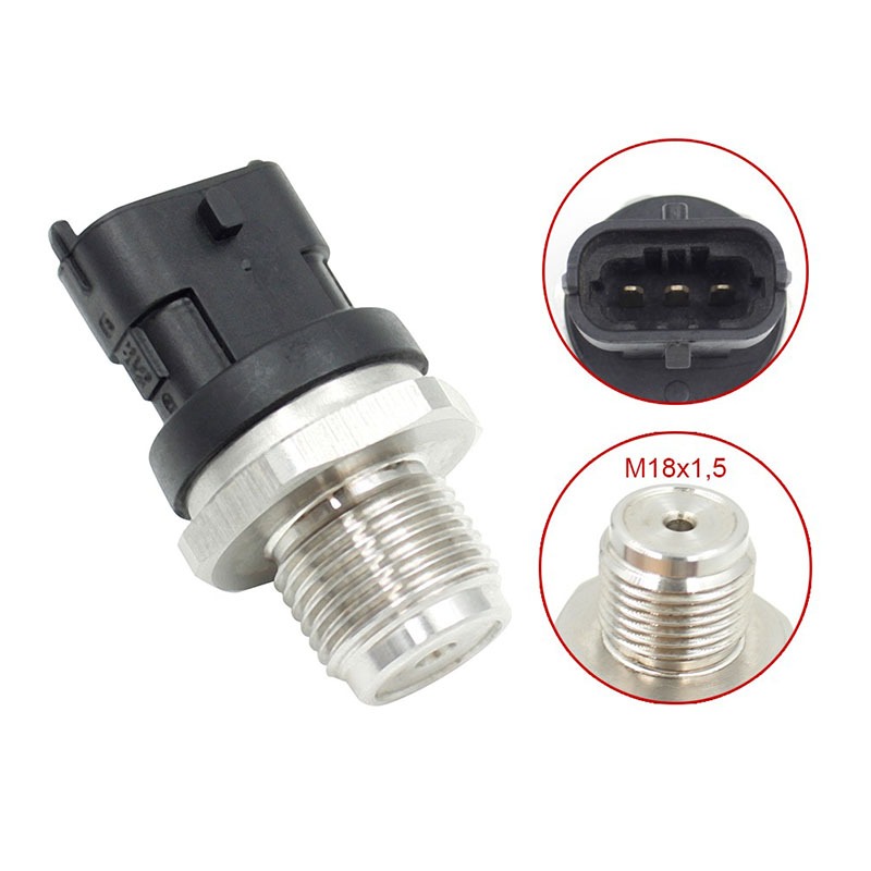 High Quality Fuel Rail Common Pressure Sensor For HYUNDAI TUCSON JM 2.0 ...
