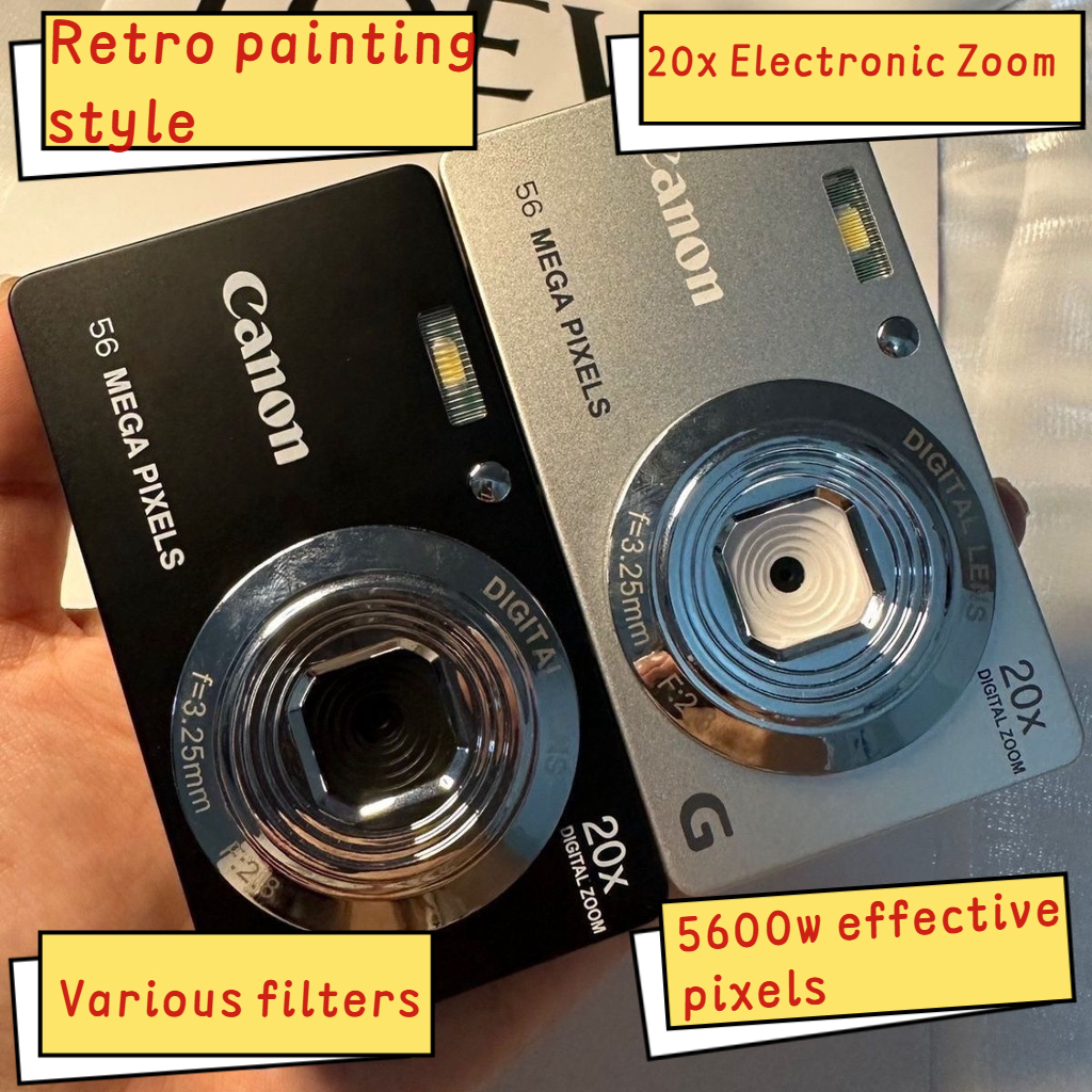 Same as Canon Novice level CCD digital camera 4k high-definition photo ...