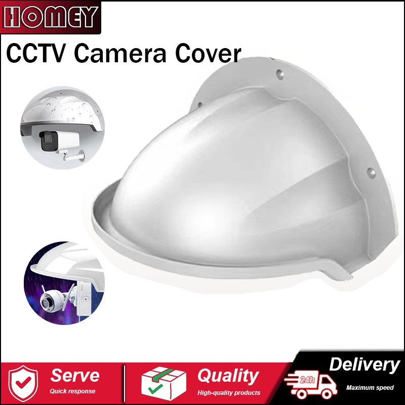 CCTV Camera Cover Universal Outdoor Sun Rain Shade Cover Shield Anti ...