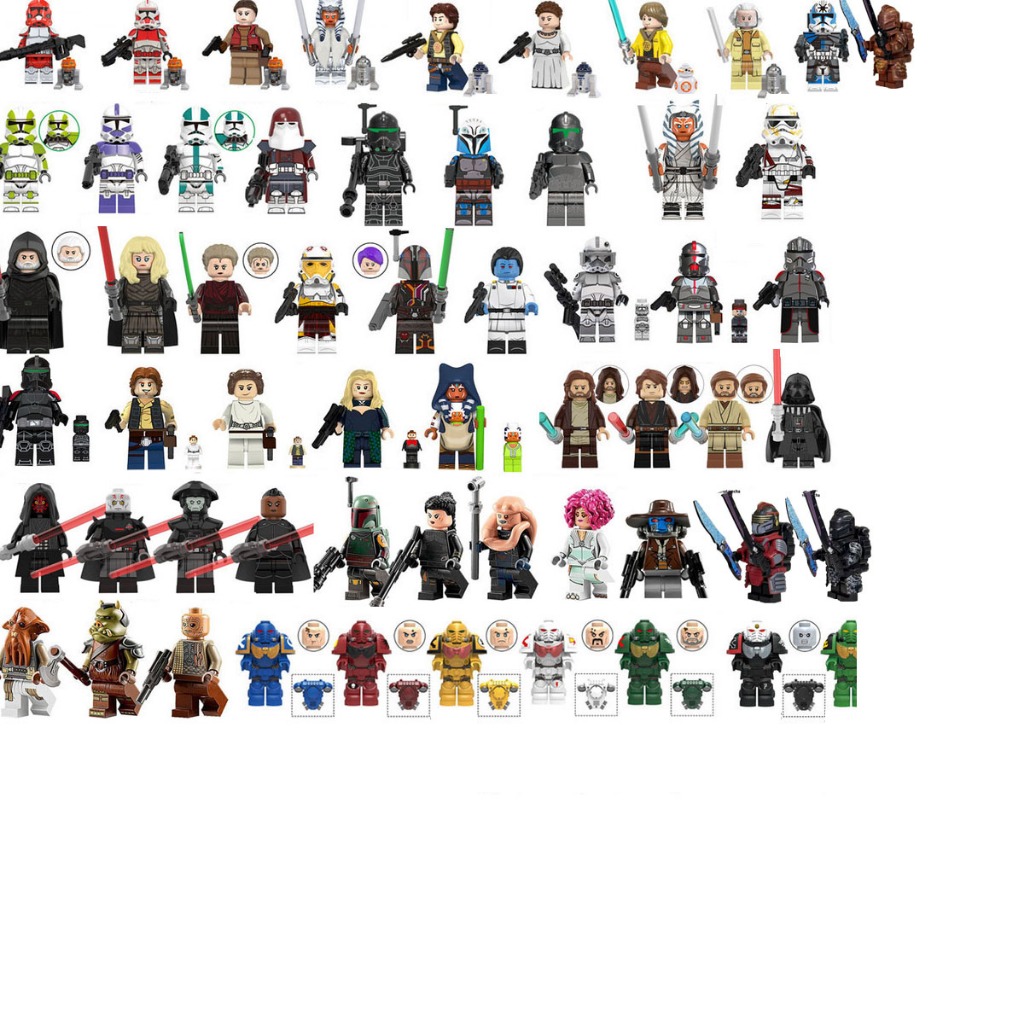 Building Blocks model doll minifigures Toy educational toys for kids ...