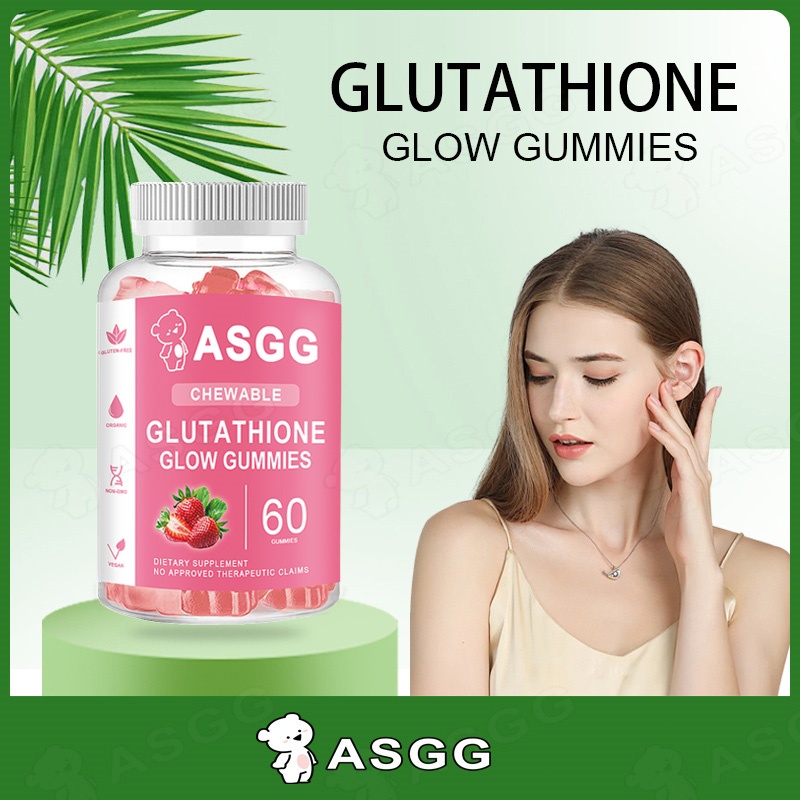 ASGG Glutathione Collagen Glow Vitamin C Supplements Glutathione Anti ...