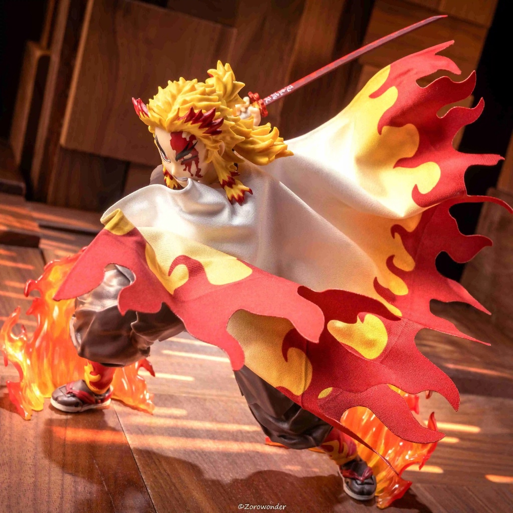 Figma BUZZmod Demon Slayer Yanzhu Purgatory Kyojuro Cloak Cloak Clothes ...
