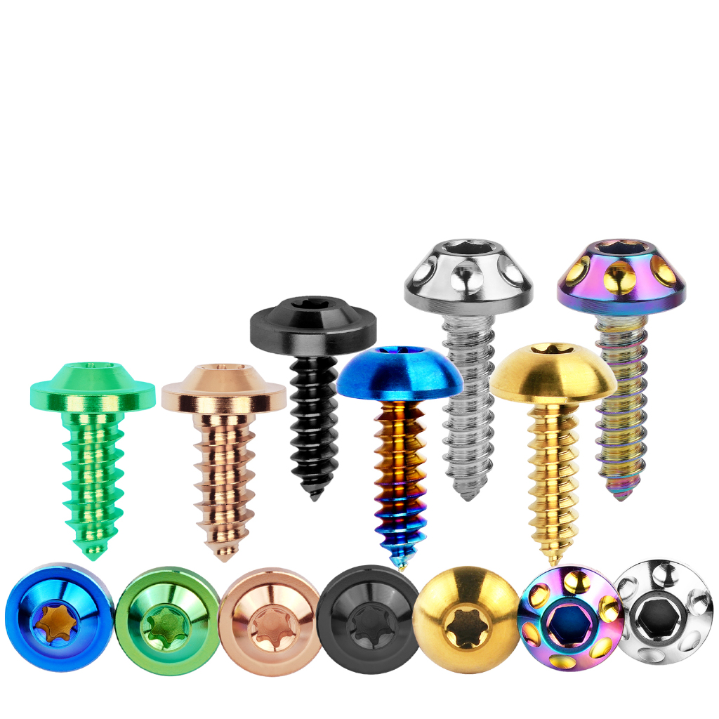 Wanyifa Titanium Bolt M4x15 20mm M5x15 17 20 25mm M6x15mm Suitable for ...