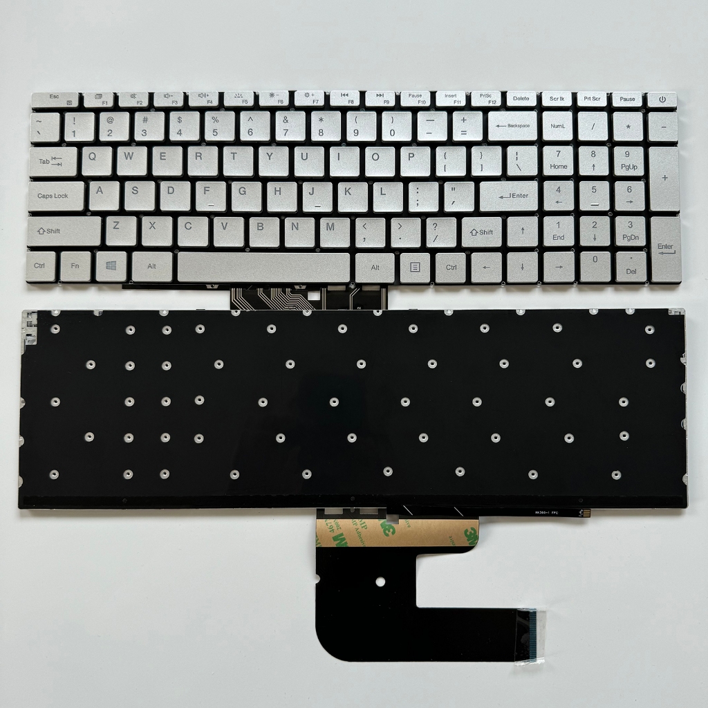 US for Alfa 150P Feedme S17 Teclast F15s PRIDE-K3908 Mb3661003 Yxt-Nb93-94 Silver Backlit Laptop ...